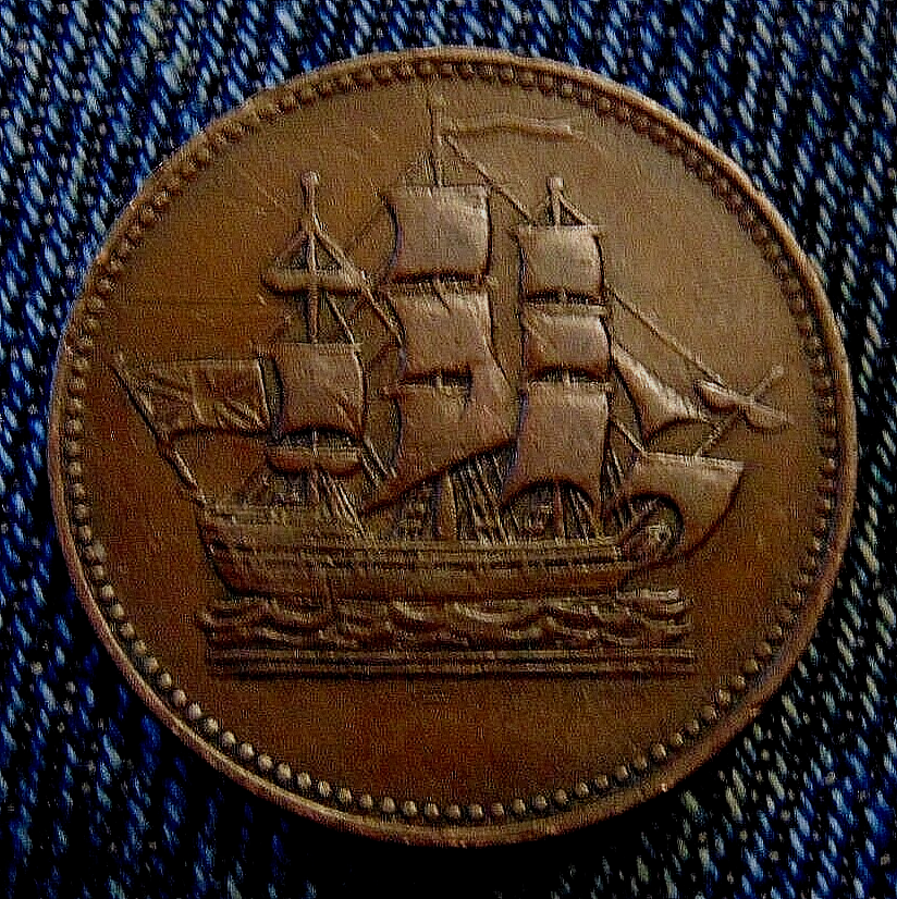 Ships Colonies Commerce Token Prince Edward Island PEI Canada 1835 | eBay