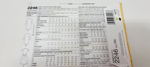 Simplicity 2246 Lisette Traveler Dress Pattern Size R5 14-22 Uncut for sale online | eBay