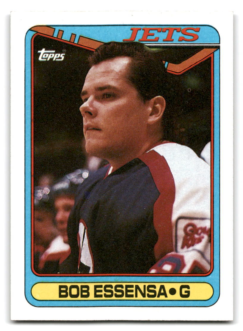 Bob Essensa 1990-91 Topps HOCKEY #119 Winnipeg Jets Rookie RC | eBay