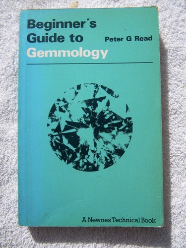1980 Peter Read Beginner's Guide to GEMMOLOGY GEMS AND JEWELRY precious ...