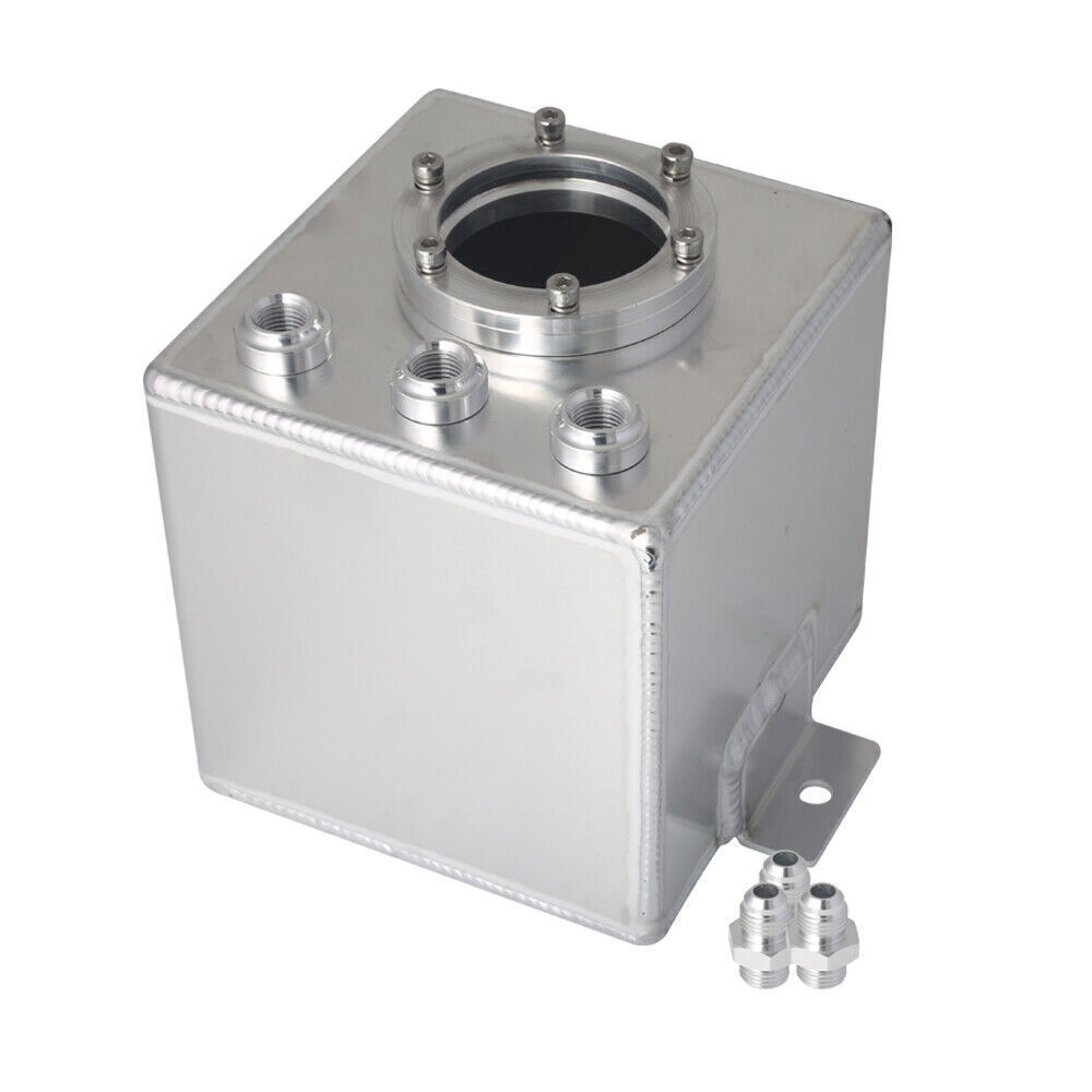 2L Aluminum High Flow Swirl Fuel Surge Pot Tank AN6 For 044 External ...