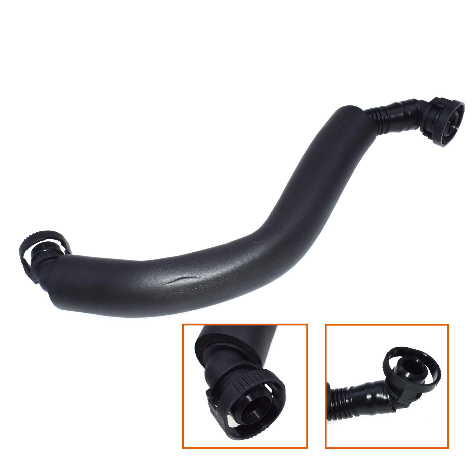 New PCV Crankcase Breather Hose Pipe For VW Golf Jetta Audi A3 A4 Q5 ...
