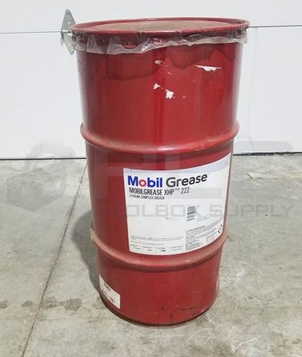 NEW MOBIL GREASE XHP 222 LITHIUM COMPLEX GREASE 55KG/121.2LB DRUM | eBay