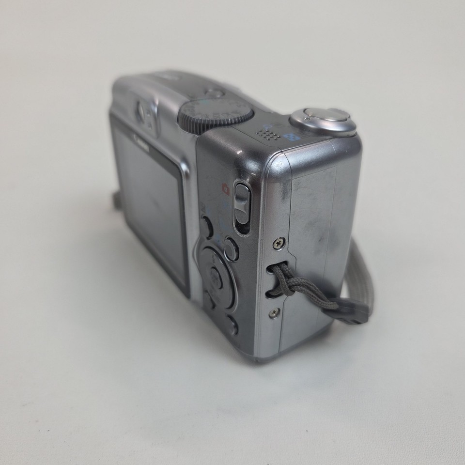 Canon PowerShot A720 IS 8MP Digital Camera w/ Cords Manual 4GB SD Card ...