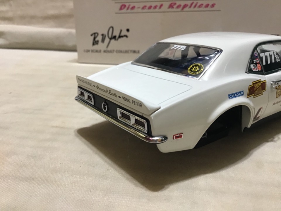 GRUMPY'S TOY BILL JENKINS 1968 PRO STOCK CHEVY CAMARO RSC NHRA 1-24 ...
