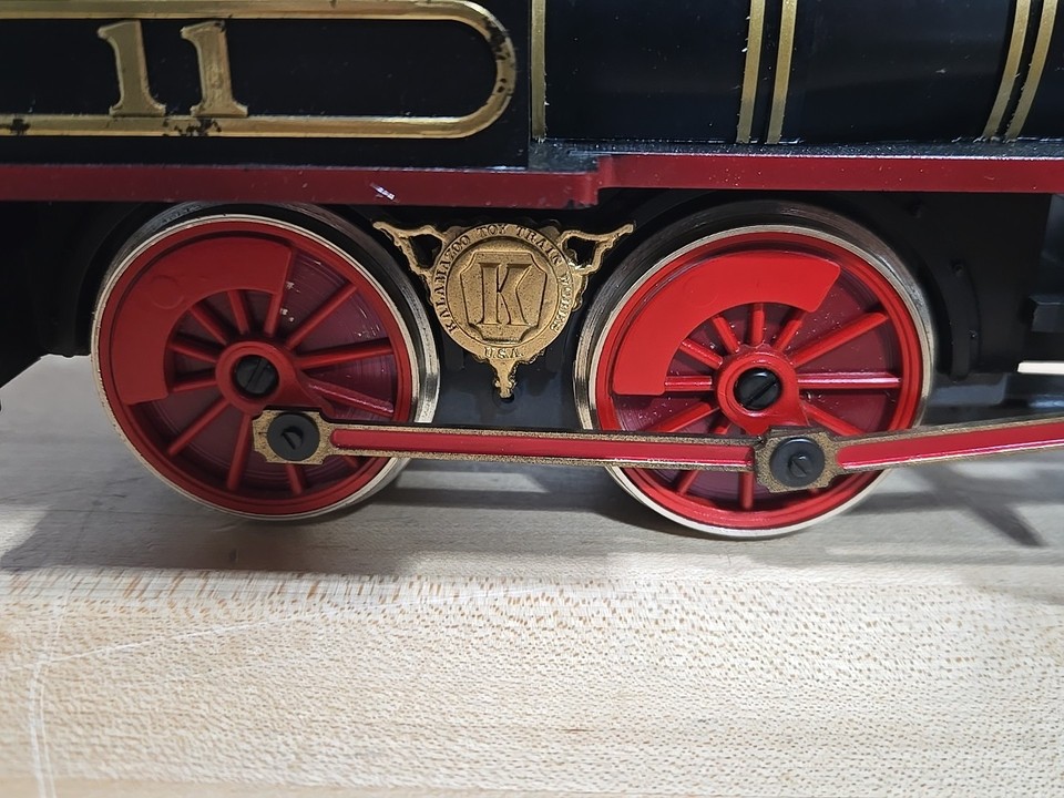 Vintage Kalamazoo Toy Train Works Engine Tender Boxcar G Gauge D&RGW ...