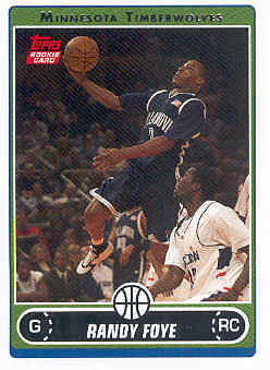 2006-07 Topps #250A Randy Foye RC - NM-MT | eBay