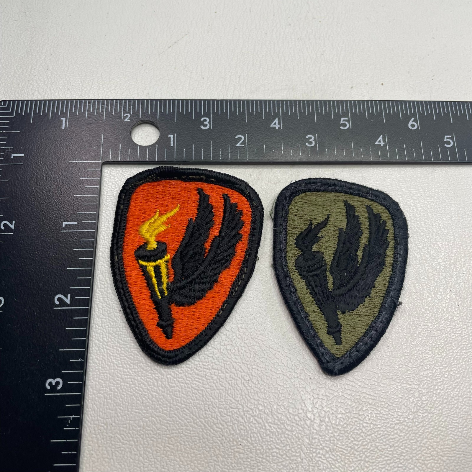 2 Patches US Army AVIATION SCHOOL Patch Lot (Color & Subdued) 29MY | eBay