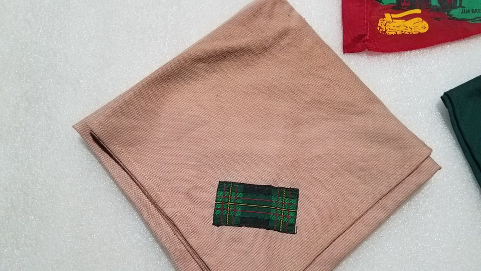 Boy Scout Vintage Wood Badge Neckerchief & Gilwell Park Pennant Lot | eBay