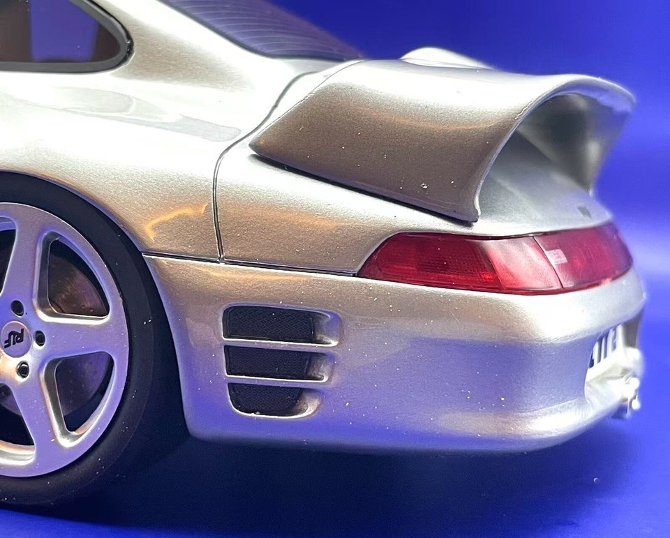 *SUPER RARE* GT Spirit 1/18 Porsche 911 (993) RUF CTR2 Silver (GT080 ...