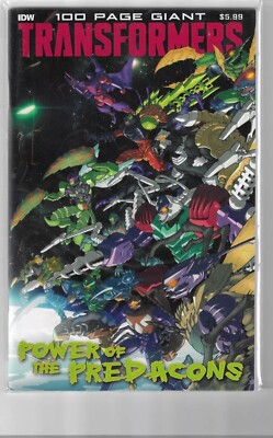 TRANSFORMERS Giant Power Predacons ~ 100 page giant collection ~ IDW ...