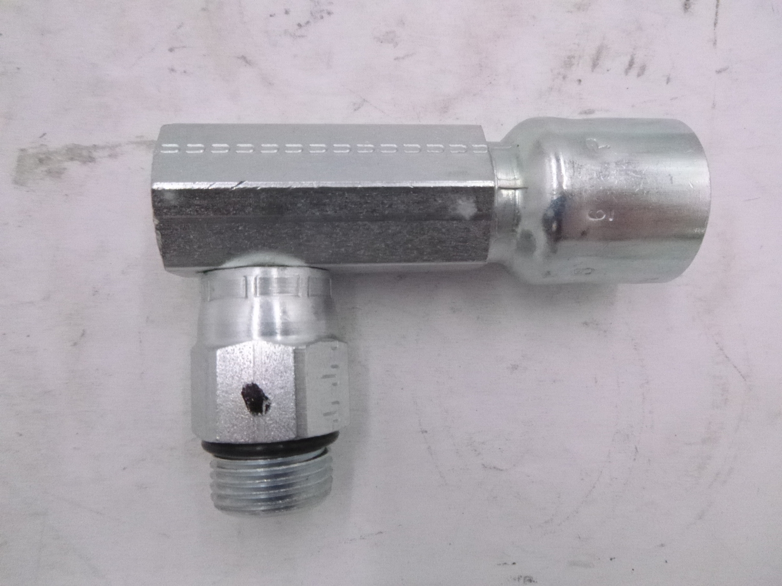 Parker 10L43-8-6 Crimp Style Hose Fitting 1/2"x3/8" | eBay