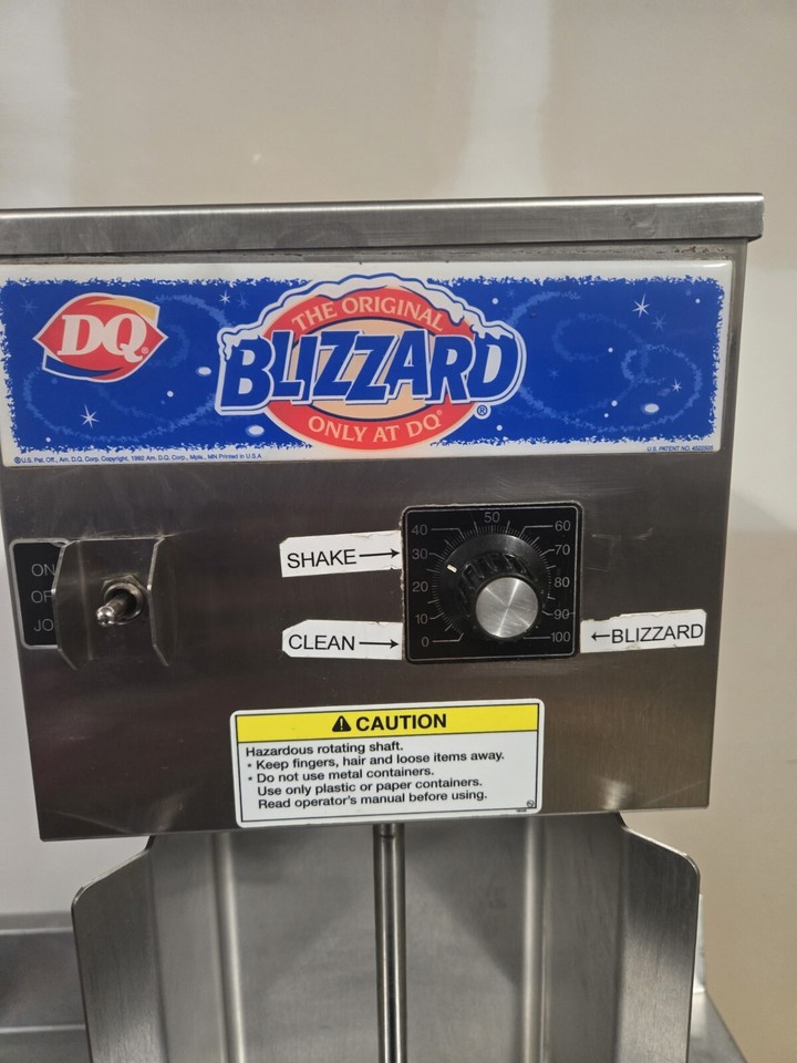 Electro Freeze DQ BM3-1 Shake Flurry Ice Cream Mixer. Works But Needs ...