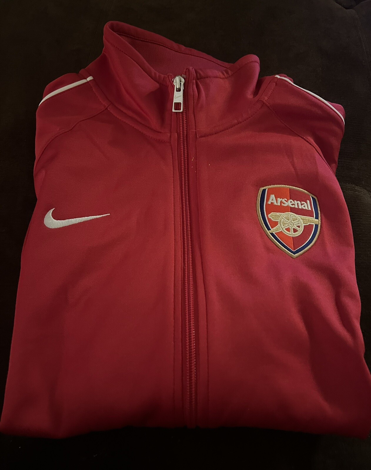Arsenal red Track Jersey Thiery Henry time | eBay