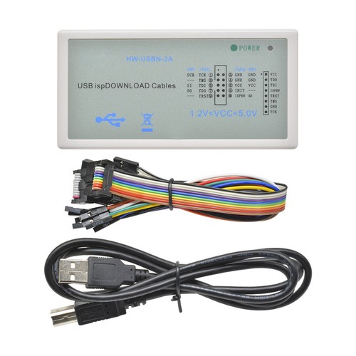 HW-USBN-2A USB Download Cable Jtag SPI Programmer for LATTICE FPGA CPLD ...