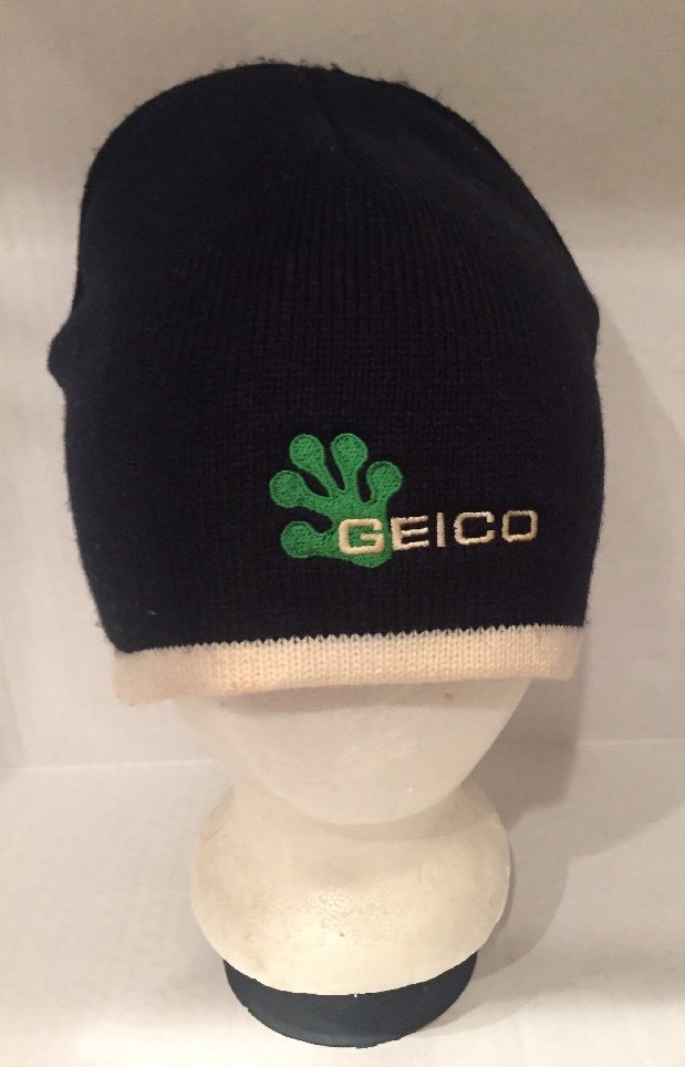 GEICO BEANIE WINTER CAP HAT PORT AND COMPANY | eBay