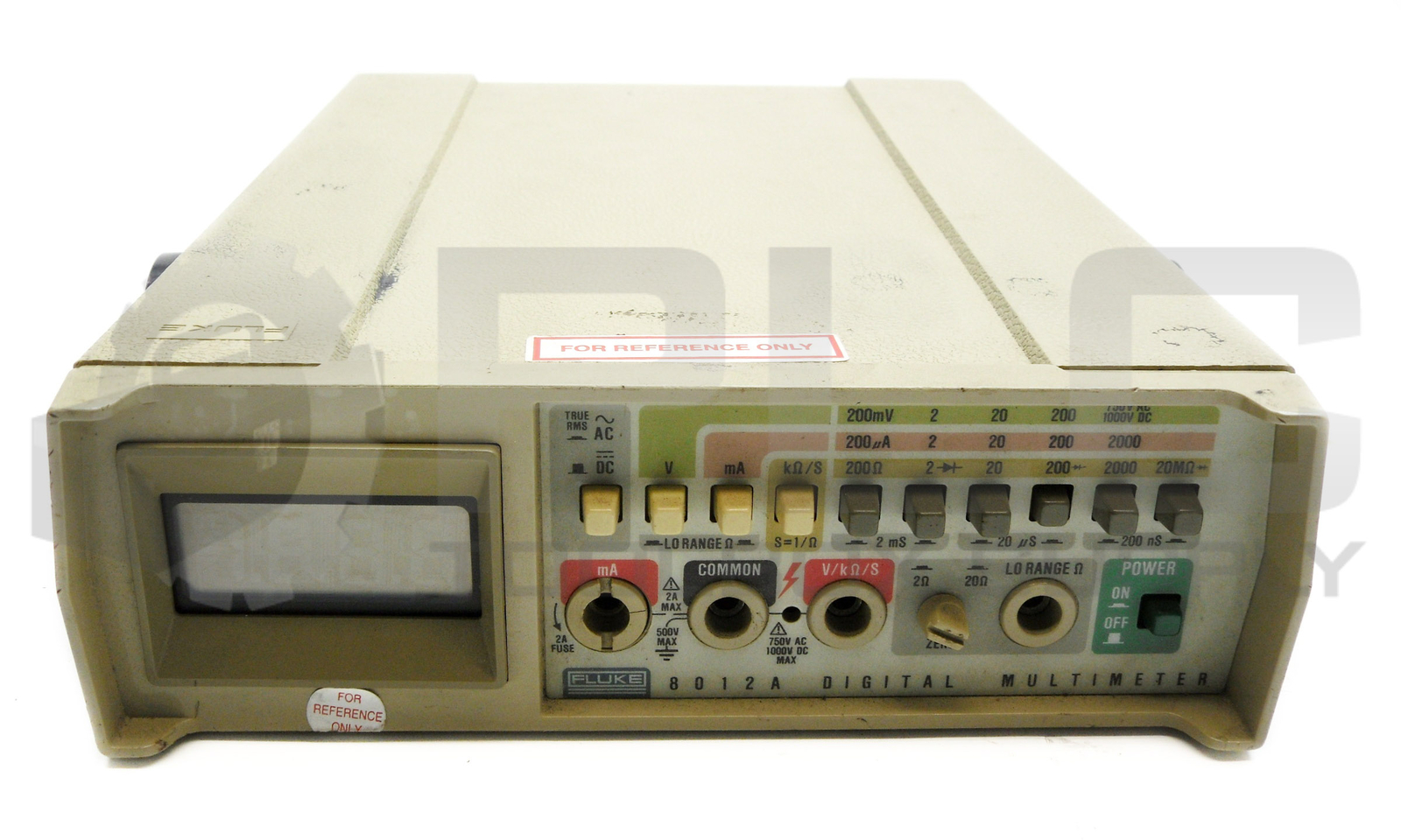 FLUKE 8012A DIGITAL MULTIMETER | eBay