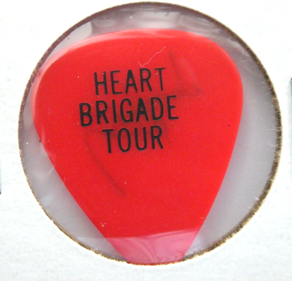 HEART Nancy Wilson GUITAR PICK Vintage Brigade Tour Concert Authentic ...