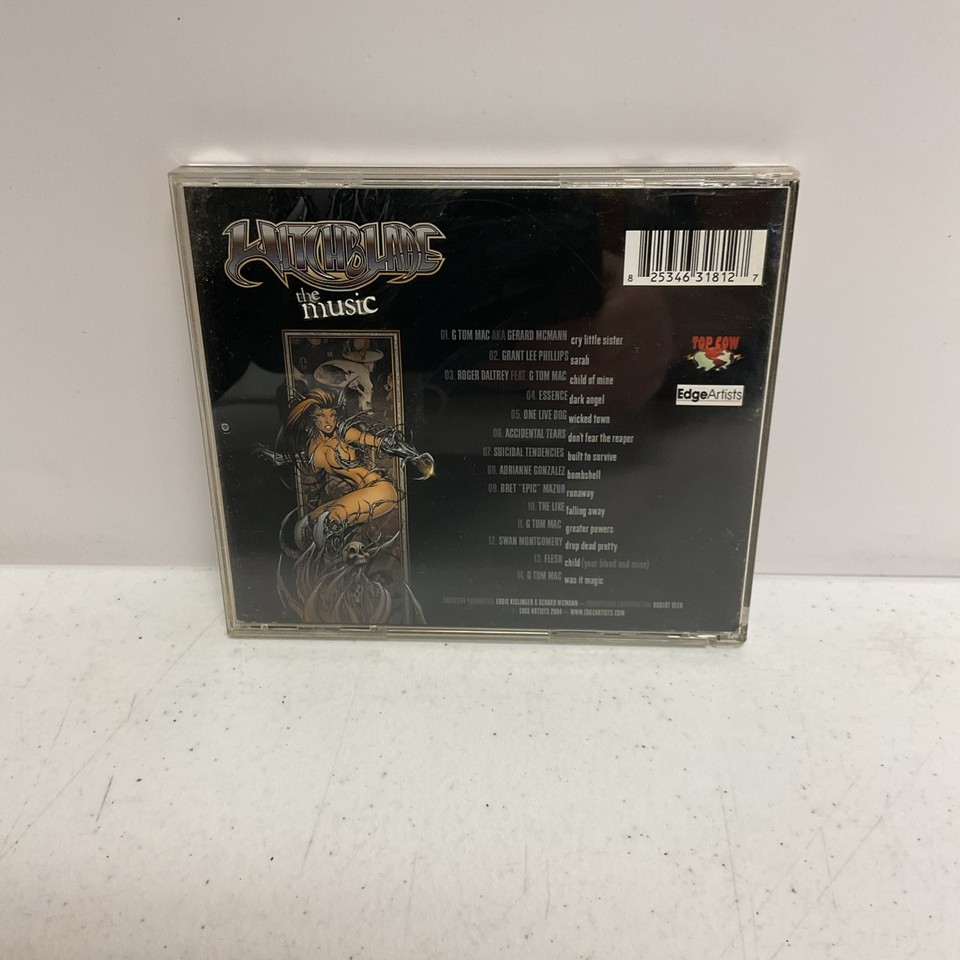 Witchblade: The Music CD Soundtrack, G. Tom Mac/Grant-Lee Phillips ...