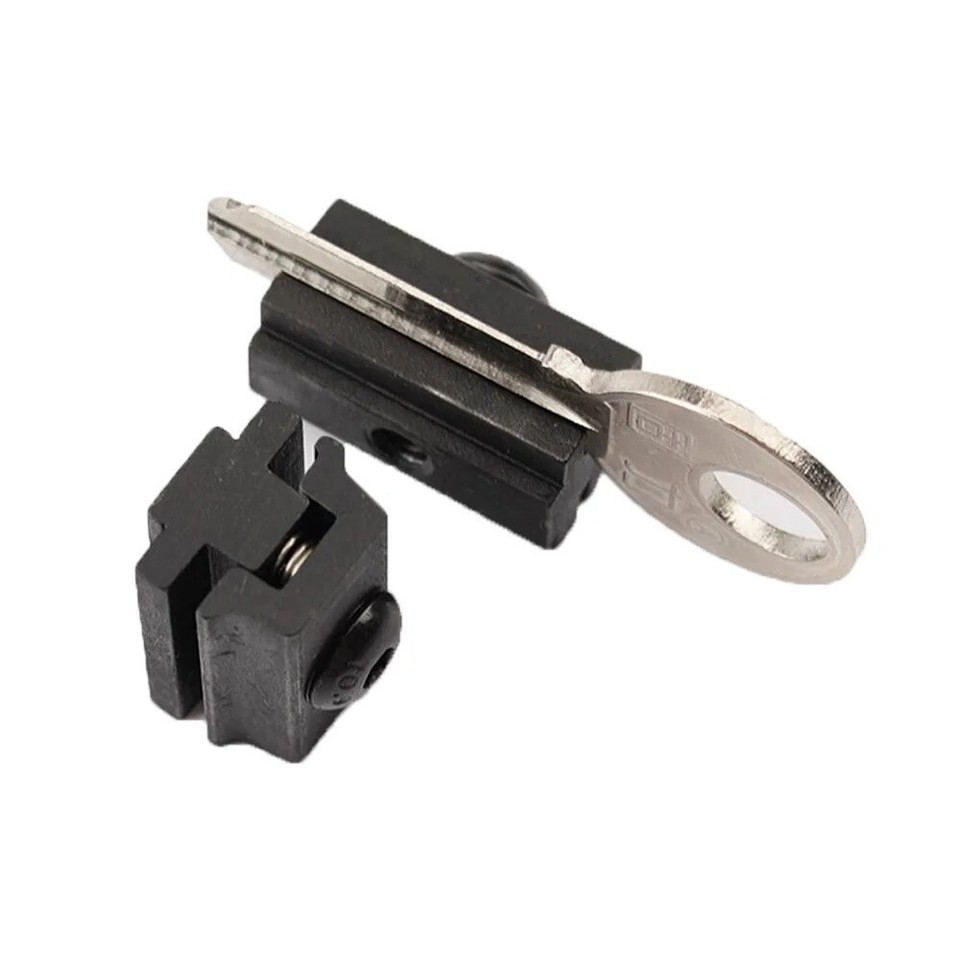 New Key Clamp 2pc Vertical Fixture Auxiliary Tooth Opening Locksmith ...