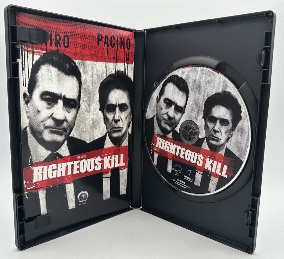 Righteous Kill DVD Widescreen Robert De Niro Al Pacino Donnie Wahlberg 2009 | eBay