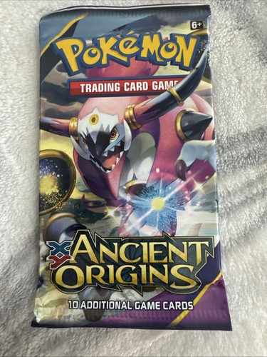 Pokemon XY Ancient Origins Art Set - 4 Unweighed Booster Packs New ...