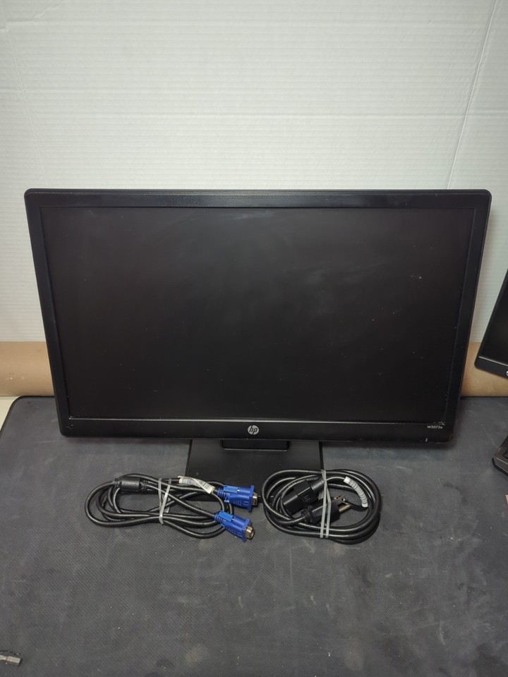 HP W2072a monitor 20" LED Widescreen Monitor & Cords Included | eBay
