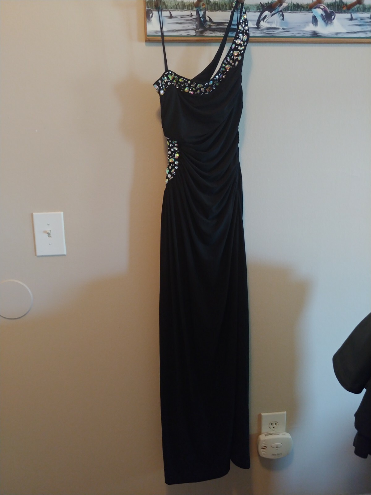 Deb Black Prom Dress | eBay