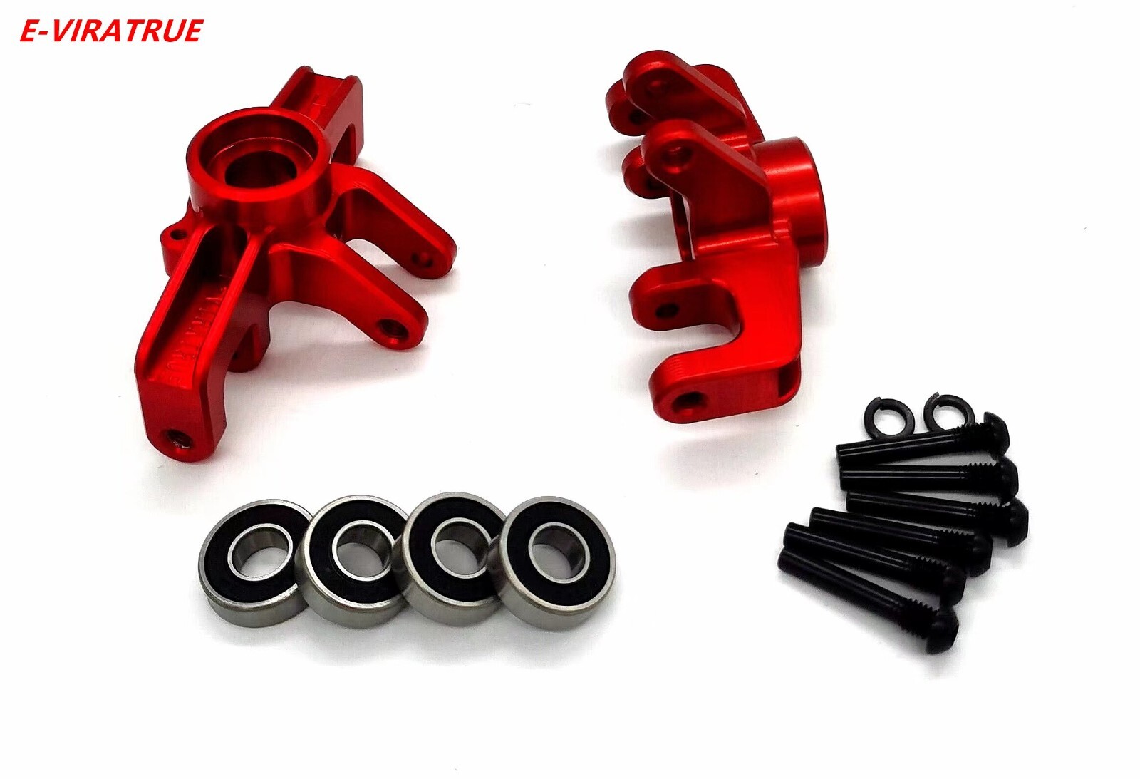 E-VIRATRUE 7075Alu Front Steering Knuckles For Losi Super BAJA REY 2.0 ...