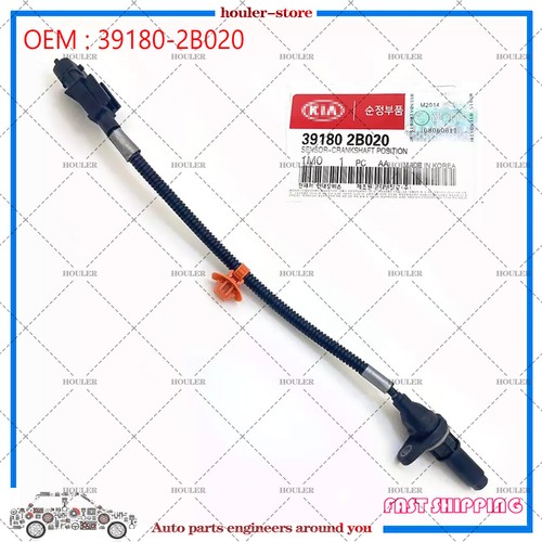 Gen-uine 39180-2B020 for Kia Rio Soul Crankshaft Position Sensor - OPEN ...