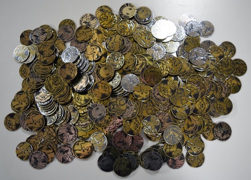 Lot Of (388) Pokemon TCG Collectors Coin Jumbo 2” Flip Coins Charizard ...