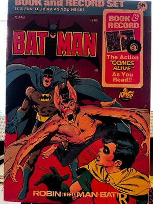 Batman Book and Record Set | eBay