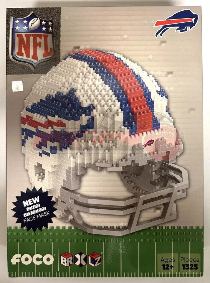 Buffalo Bills FOCO NFL BRXLZ Team Helmet 3-D Construction Block Set | eBay