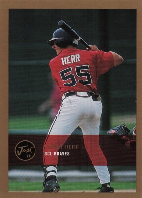 2000 Just #246 Aaron Herr Gold | eBay