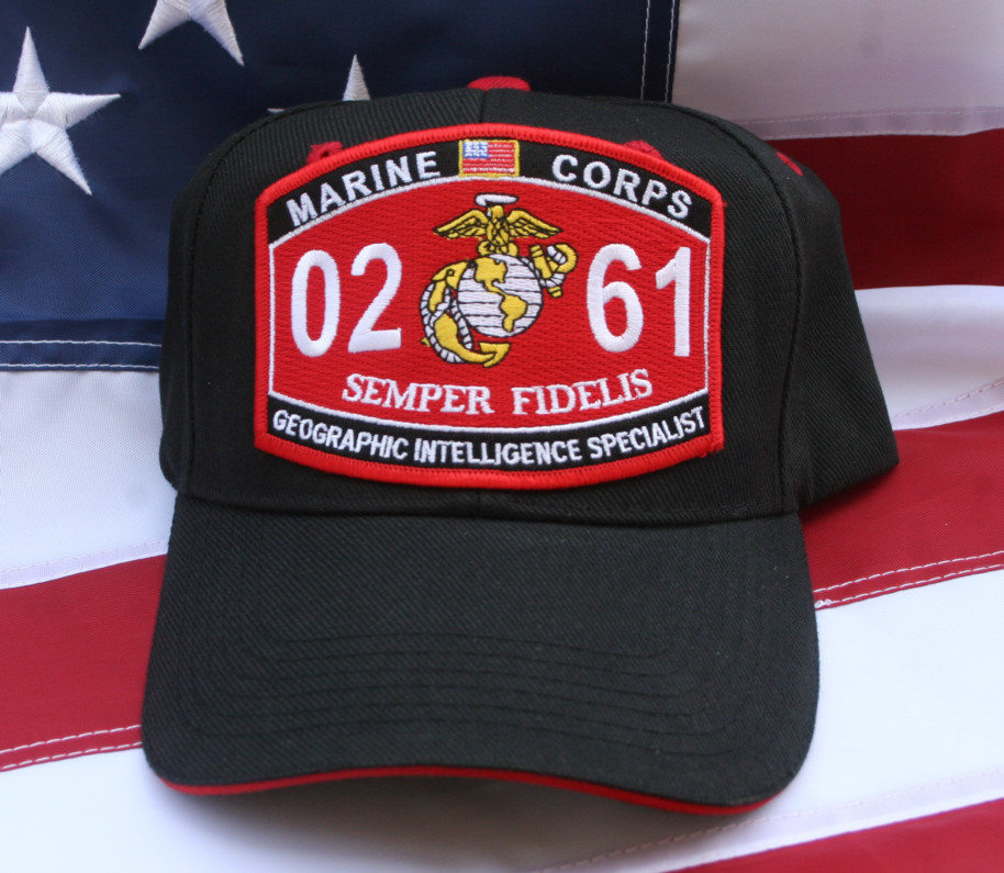 MOS 0261 GEOGRAPHIC INTELLIGENCE SPECIALIST HAT CAP PIN UP WOWMH US ...