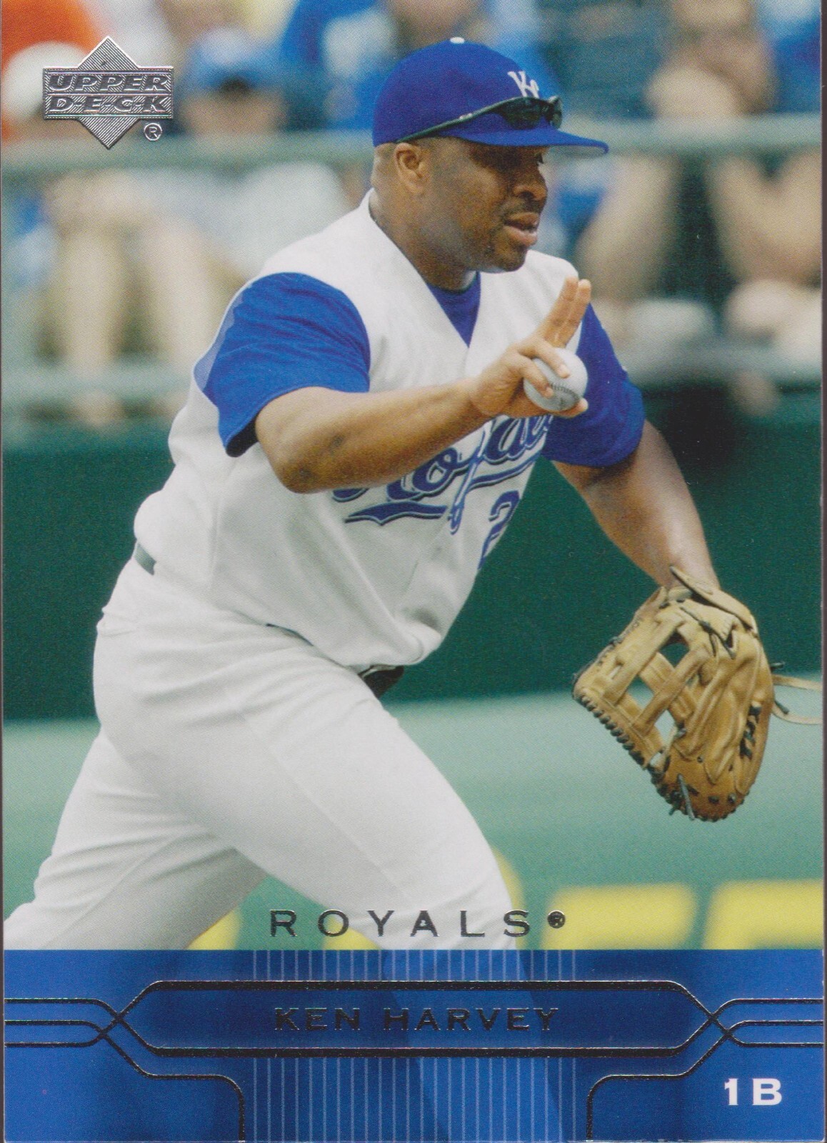 2005 Upper Deck #95 Ken Harvey Kansas City Royals Baseball Card | eBay