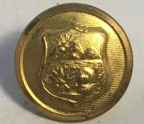 Vintage Superior Quality Brass Button Ohio State Seal | eBay