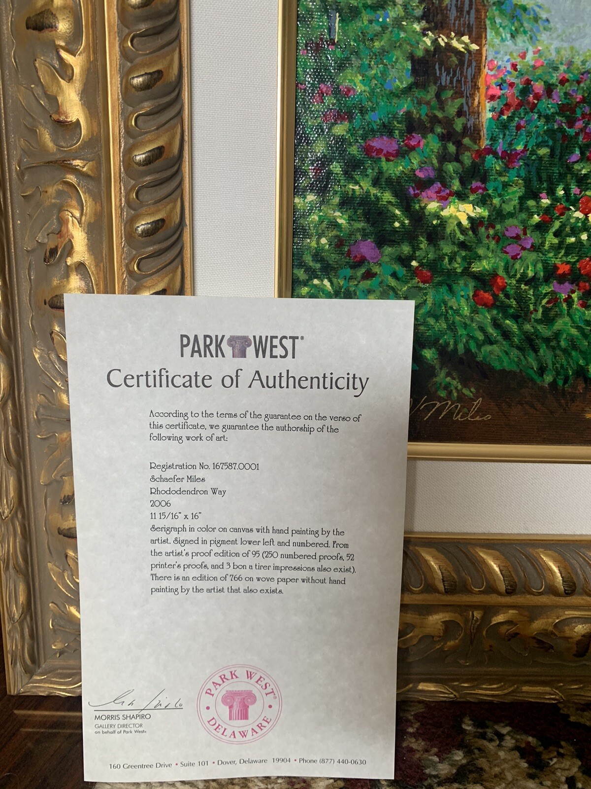 Schaefer Miles Lot of 3 Signed Artwork Canvas-Serigraphs with COA | eBay