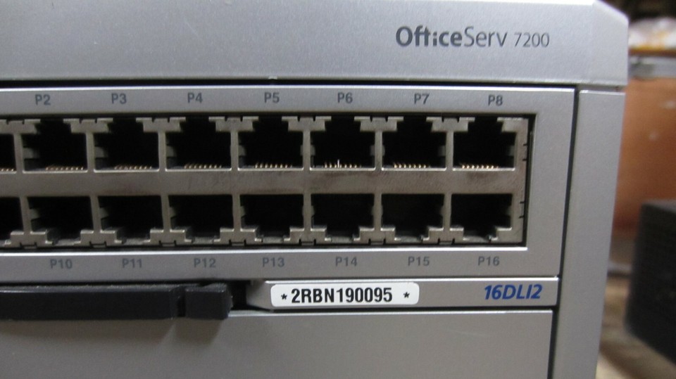 Samsung OfficeServ 7200 with LCP,SVMi-20,8COMB02,OAS,5X 16DLI2,MP20 ...