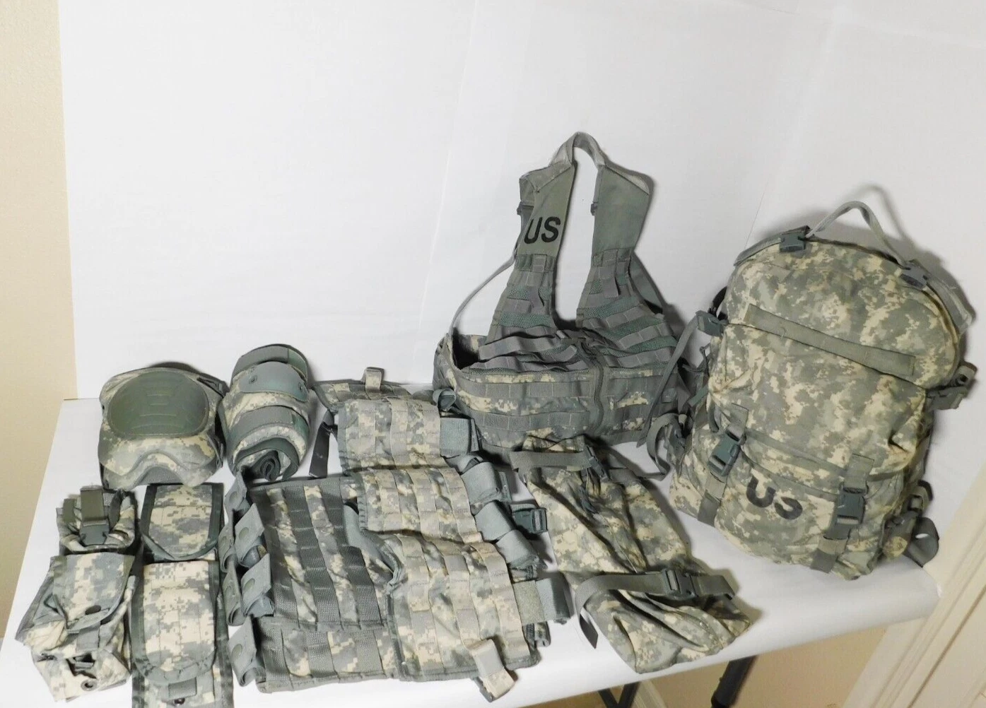 USGI ACU 14 Piece Military Tactical Gear Bundle - Tactical Gear at ...