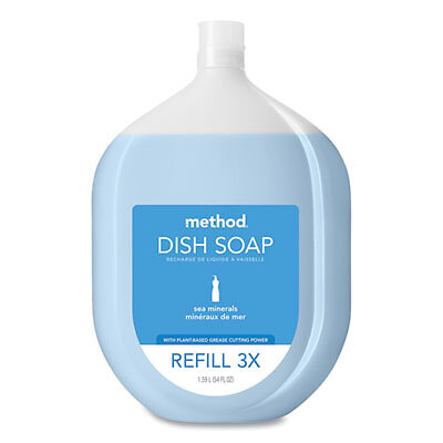 Method Dish Soap Refill Tub, Sea Minerals Scent, 54 oz Tub 328101 ...
