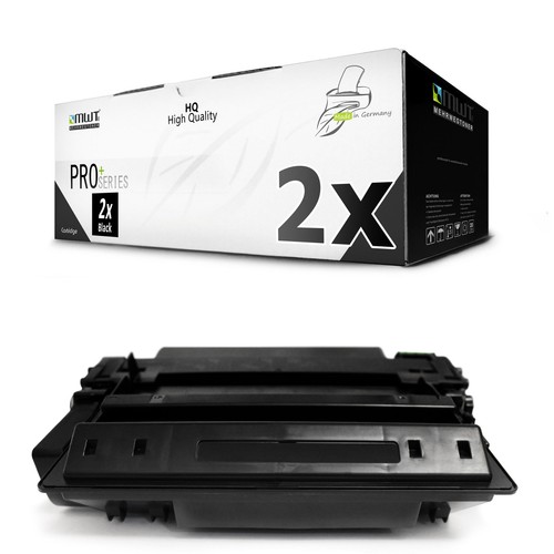2x Toner for HP LaserJet P 3011 3015 D X DN N CE255X 55X BLACK ...