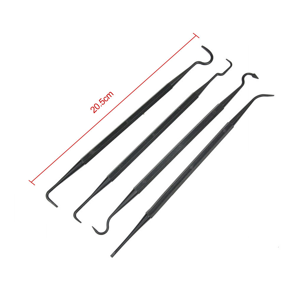4 Nylon Pick Set Multipurpose Car Detailing Cleaning Tool Accessories ...