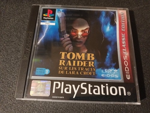 PS1 Playstation 1 PAL tomb raider sur les traces de lara croft | eBay