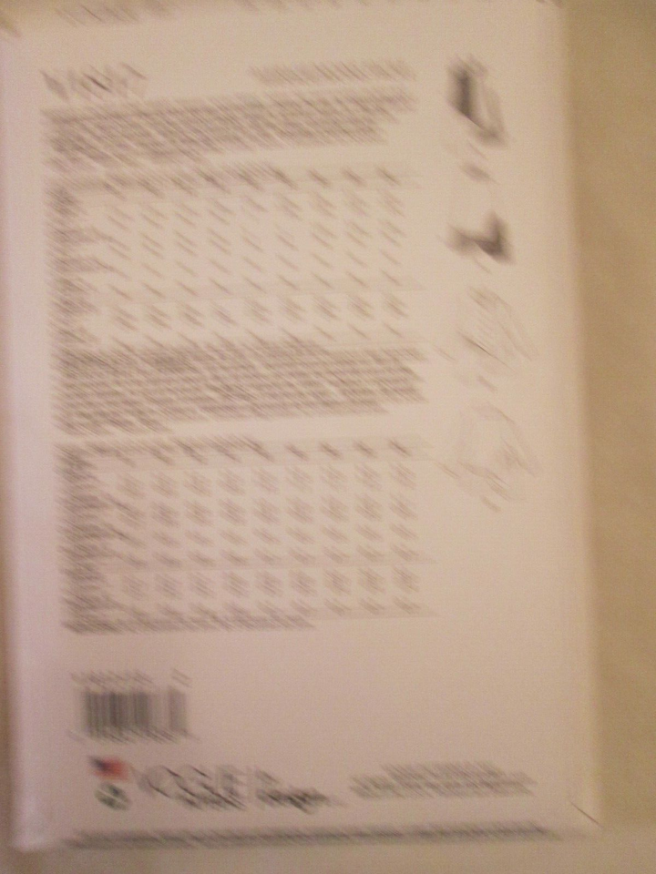 Vogue 1817 Marcy Tilton Designer Loose Fitting Jacket Vest Pattern 16 ...