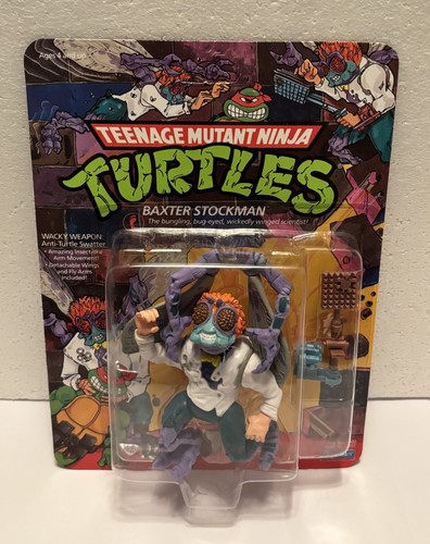 Teenage Mutant Ninja Turtles TMNT Original 1989 Baxter Stockman MOC | eBay