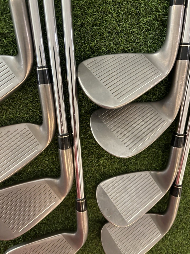 Taylormade RBZ Rocketballz Iron Set 4- 9,PW,AW/Stiff Flex Steel/RH | eBay