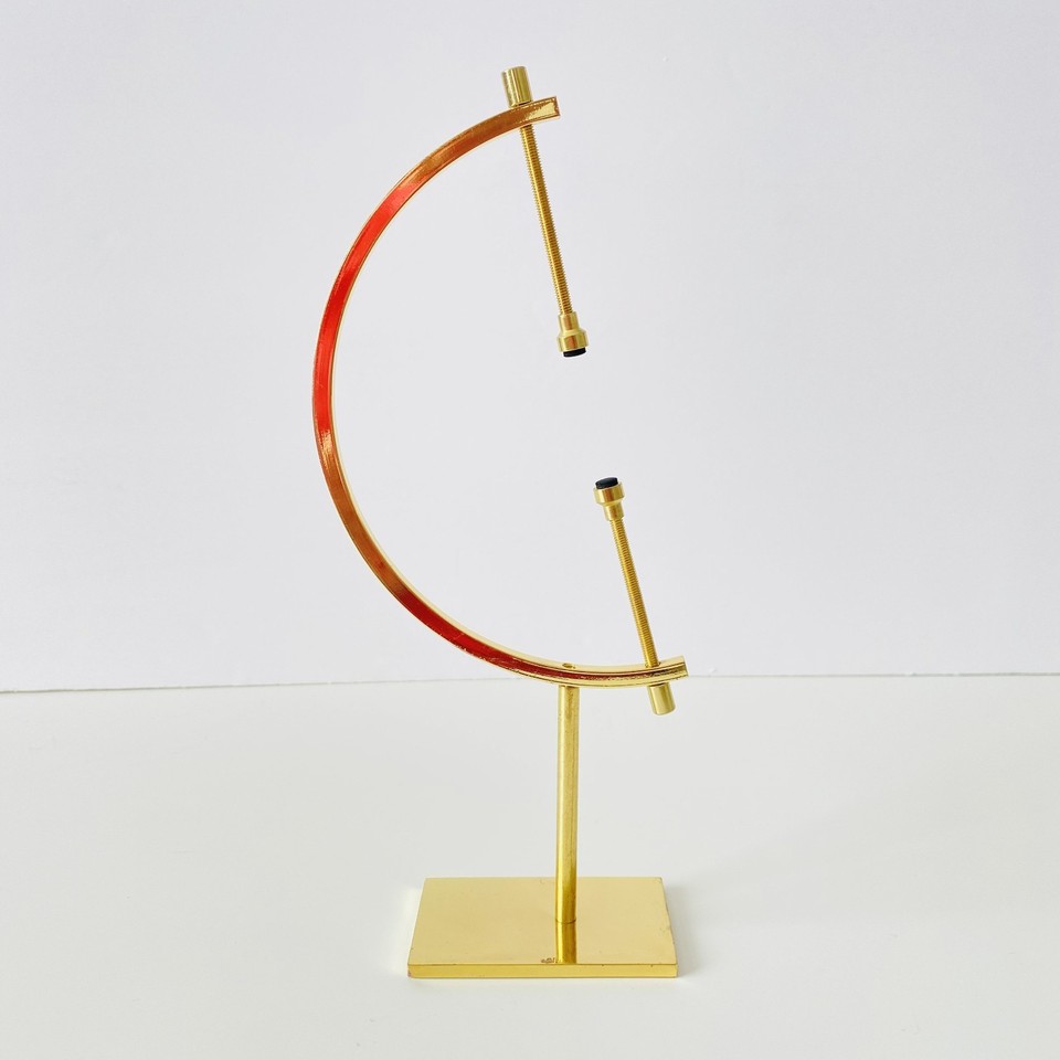 Brass Mineral Ornament Gem Shell Coin Adjustable Display Caliper Easel ...