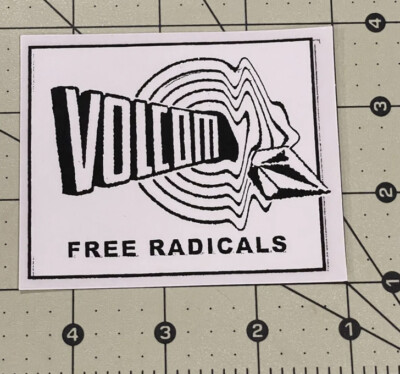 VOLCOM STONE STICKER Volcom Stone Sticker Skate Surf Snowboard Decal | eBay