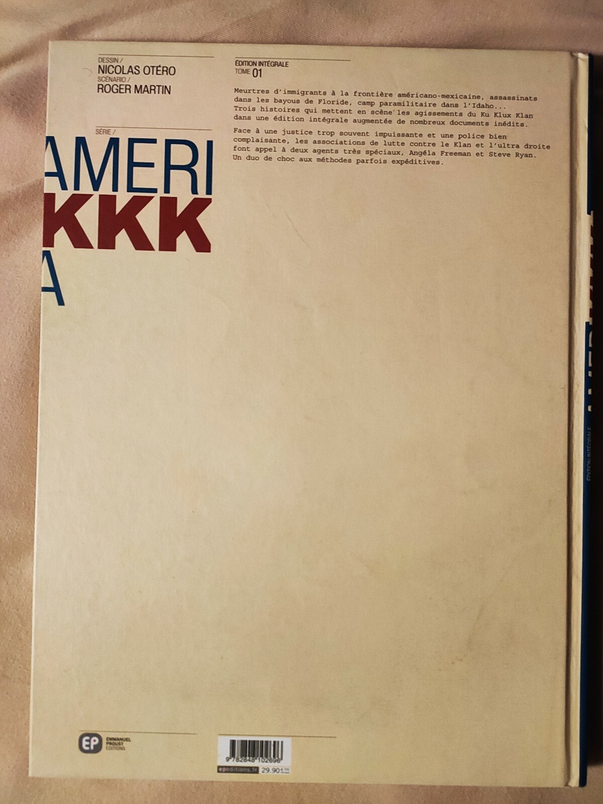 AMERIKKKA Intégrale tome 1 [comme neuf] | eBay